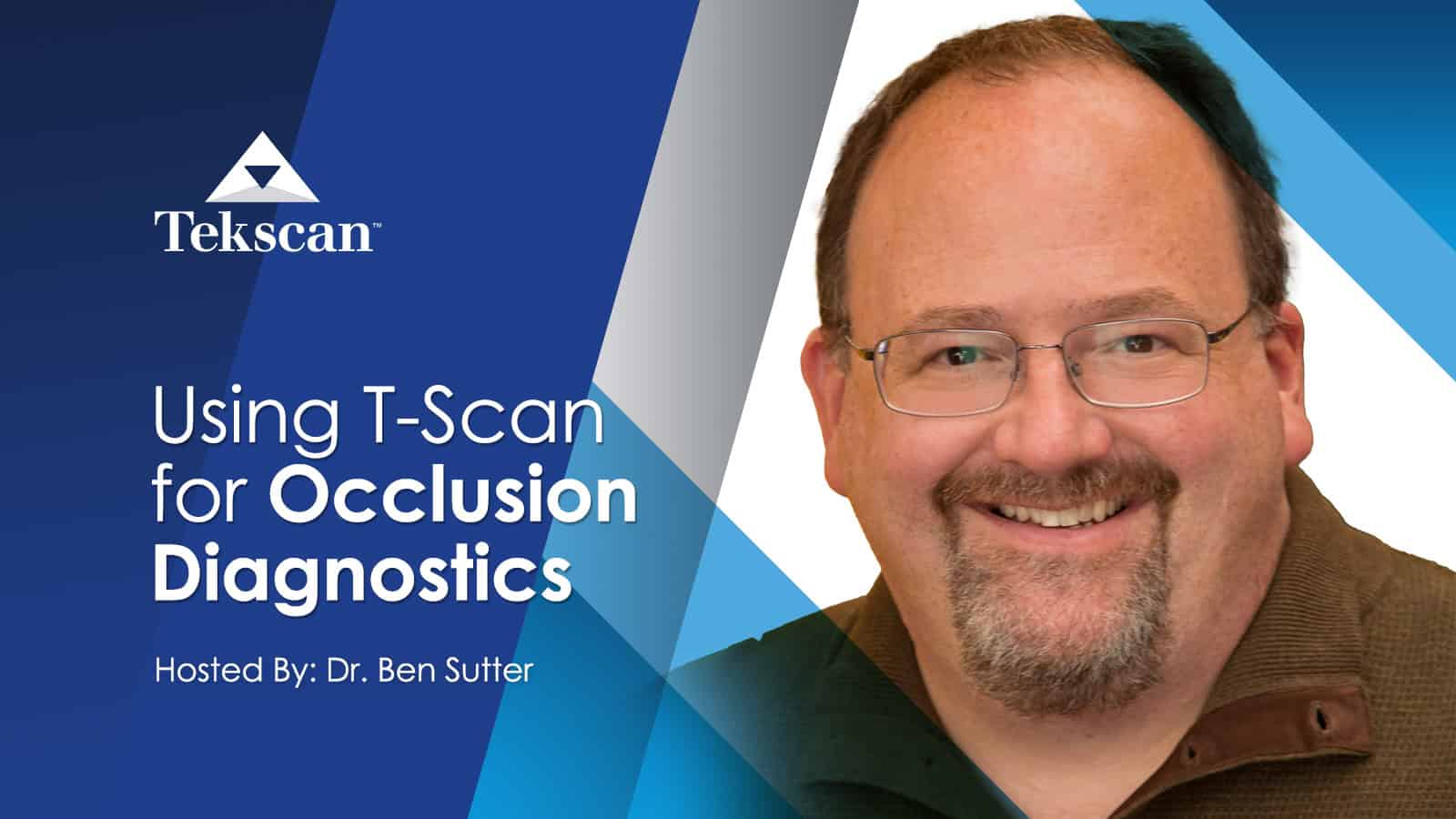TEKSCAN T-Scan™ Webinar Series #1 hosted by Dr. Ben Sutter: Using T ...